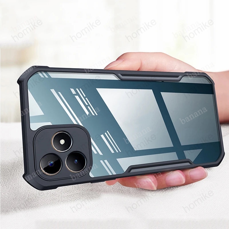 3in1 Tecno Pova 5 anti-fall mobile phone case For Tecno Pova5 4G POVA 5 tempered glass film ...