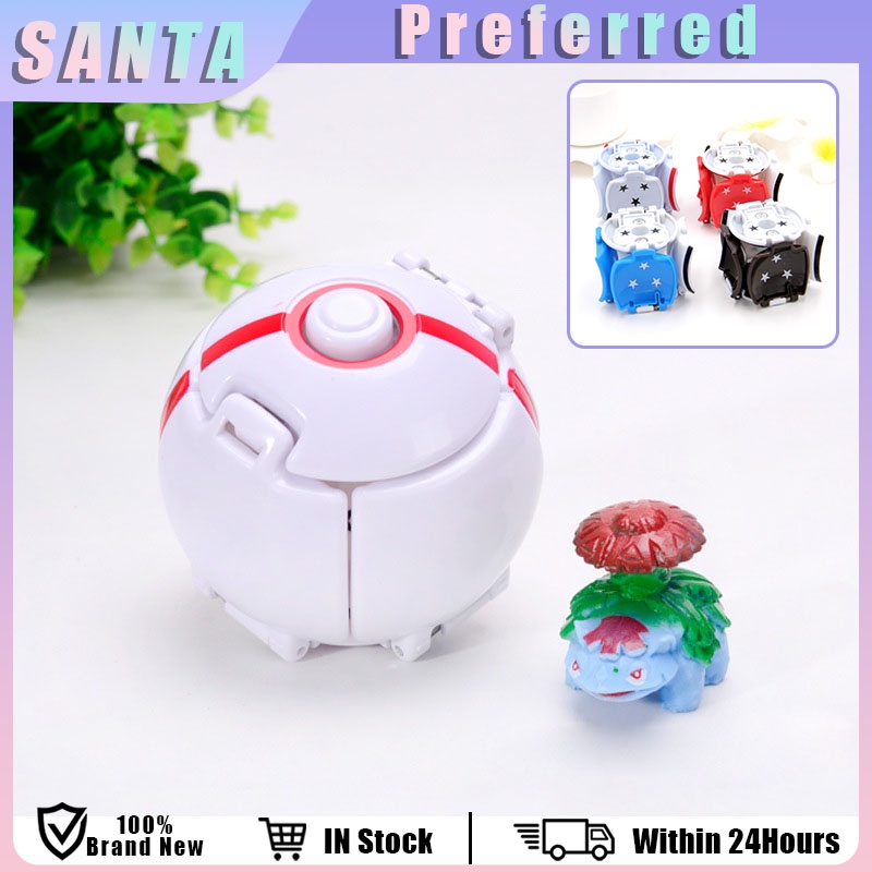 1pc Hi-Q Automatically Bounce Pokeball with Pokemon Anime Character ...