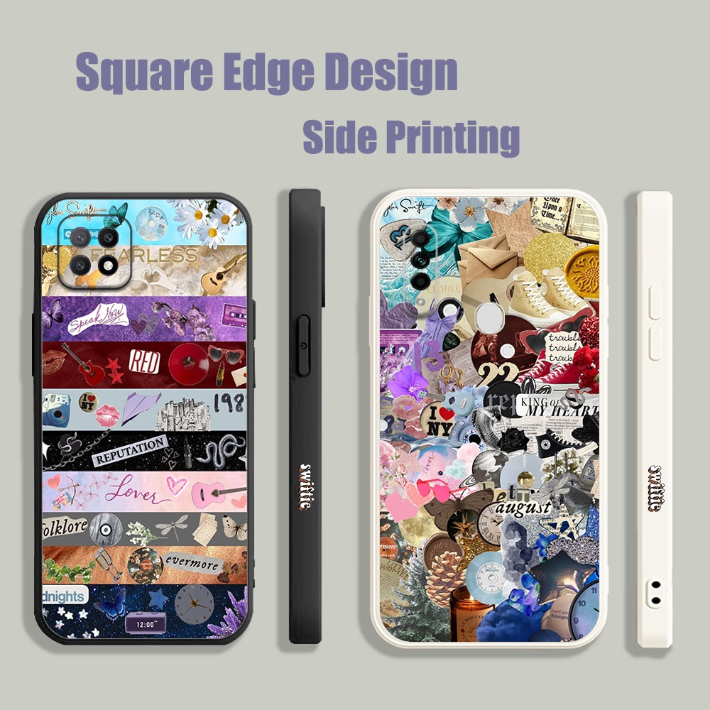 Casing For OPPO A39 A57 Reno 5 7 8 A54 A54S A94 Taylor Swift aesthetic ...