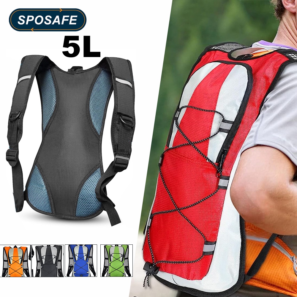SPOSAFE 1 Pcs 5L Backpack with Rain Cover,Waterproof Lightweight For ...