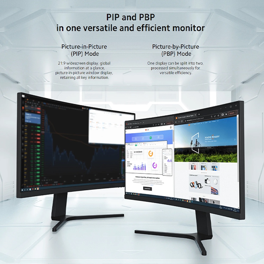 Xiaomi Curved Gaming Monitor 30 inch Global Version 2560 × 1080 ...