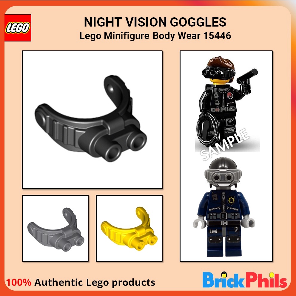 Lego Minifig Wear 15446 Night Vision Goggles | Shopee Philippines