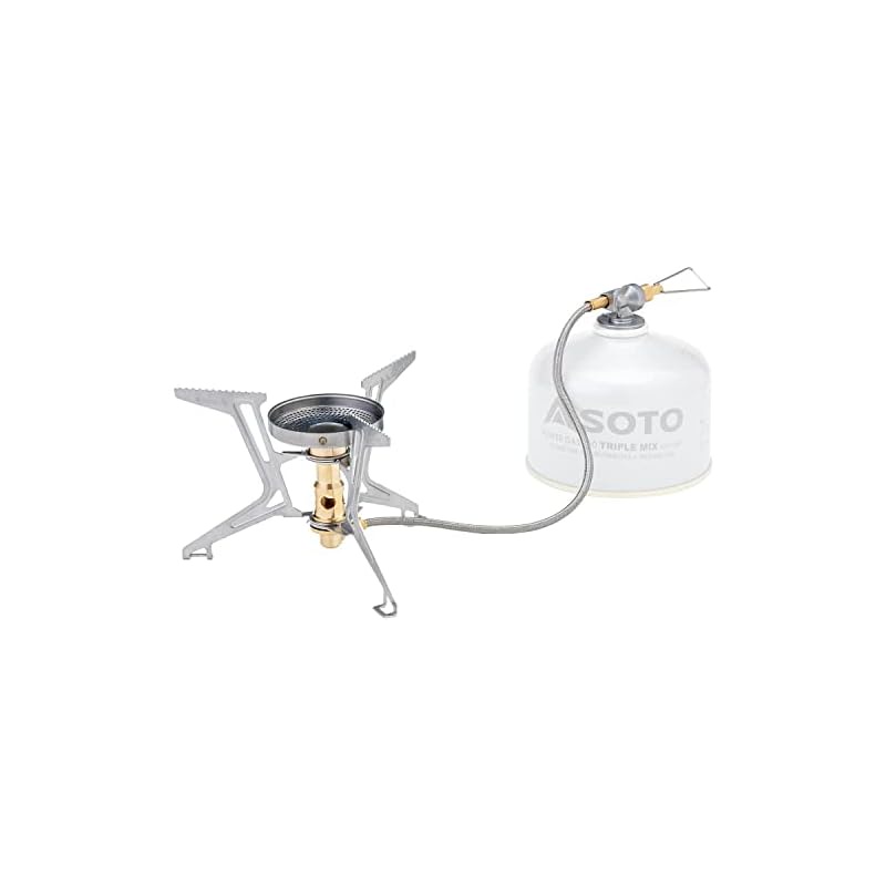 [SOTO] Made in Japan Single burner with micro-regulator (high heat and ...