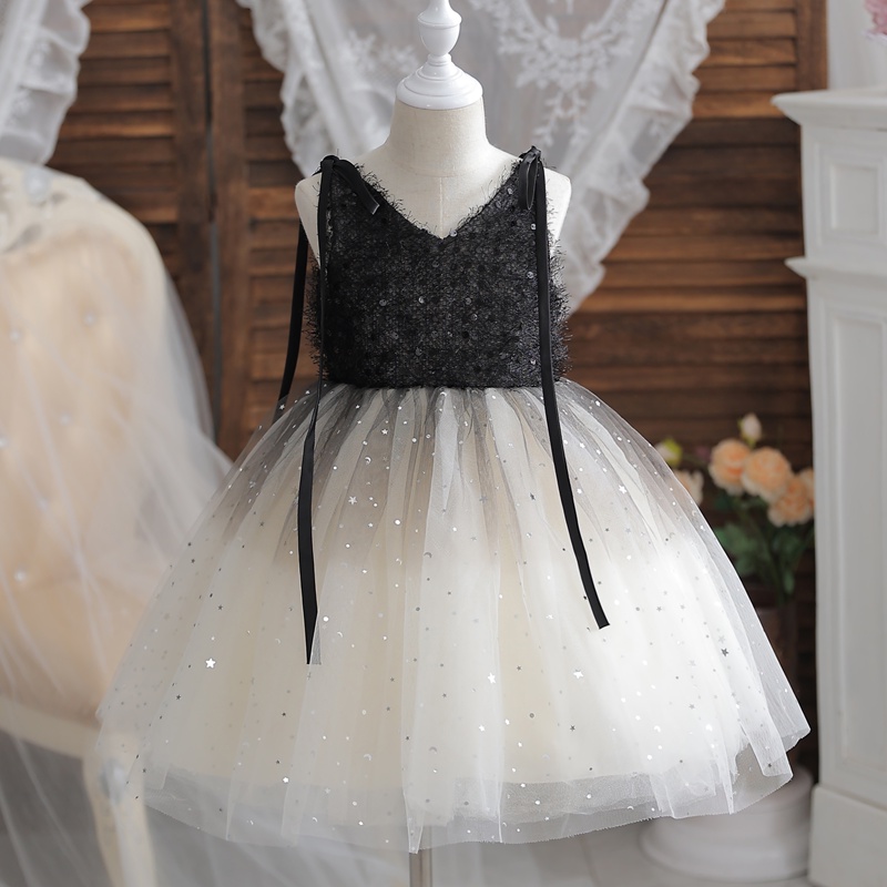 WFRV Toddler Pageant Dresses for Girls Tutu Party Sparkly Princess Gown ...