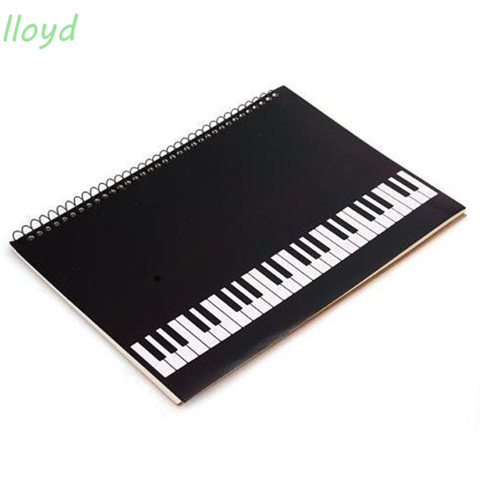 LLOYD1 Book Writing Notebook Orchestral Composer Staff Paper for Music ...