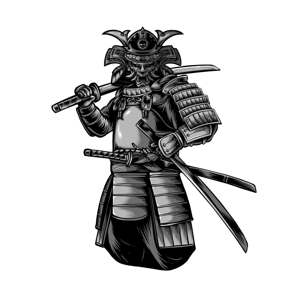 JAPANESE Samurai Sticker Decal Vinyl Car Bike Shogun | Shopee Philippines