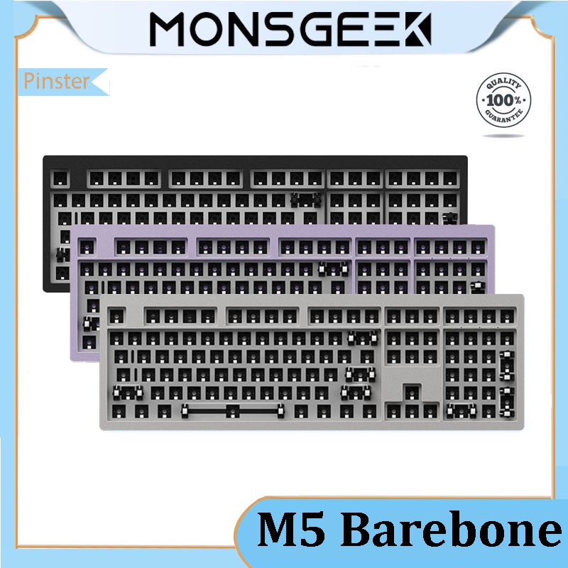 Akko MonsGeek M5 Aluminum Tuotuo 108 Key Customized Mechanical Keyboard ...