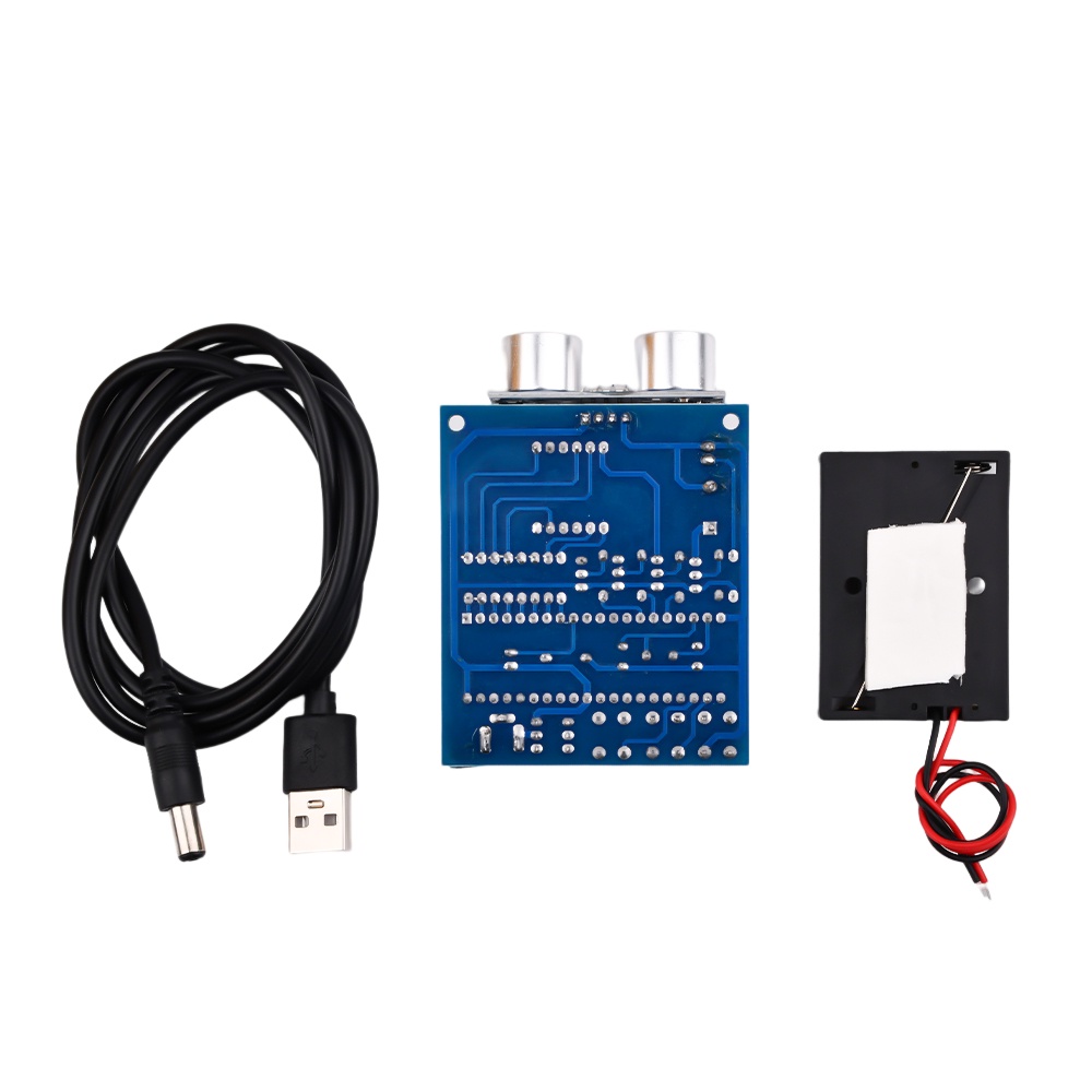 51 Microcomputer Ultrasonic Rangefinder Reverse Radar Alarm HC-SR04 DIY ... 51 Microcomputer Ultrasonic Rangefinder Reverse Radar Alarm HC-SR04 DIY ...