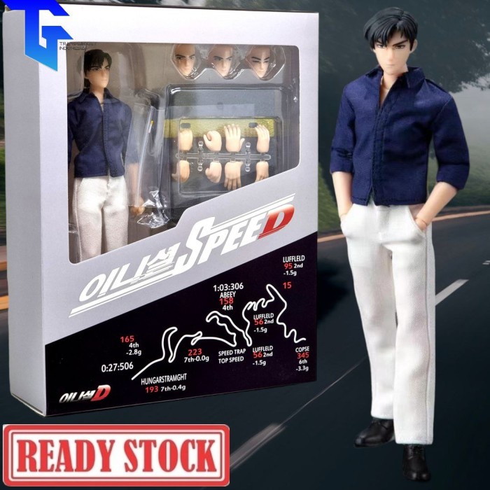 Dasin Model Initial D - Ryousuke Takahashi 1/10 Action Figure | Shopee ...