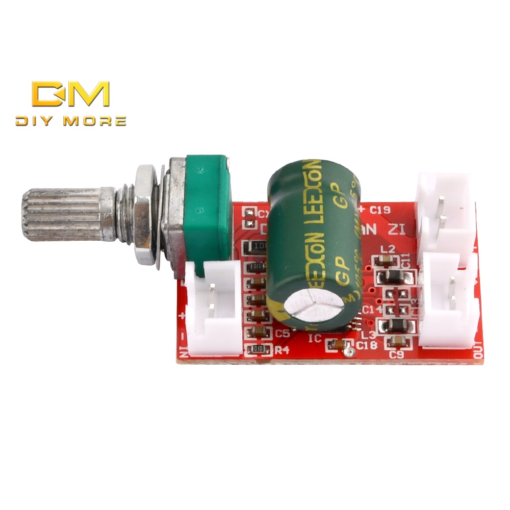 DIYMORE Dc 8-24V Tpa3110D2 Mono Digital Amplifier Board Amp Module 1 30W Audio Stereo | Shopee ...