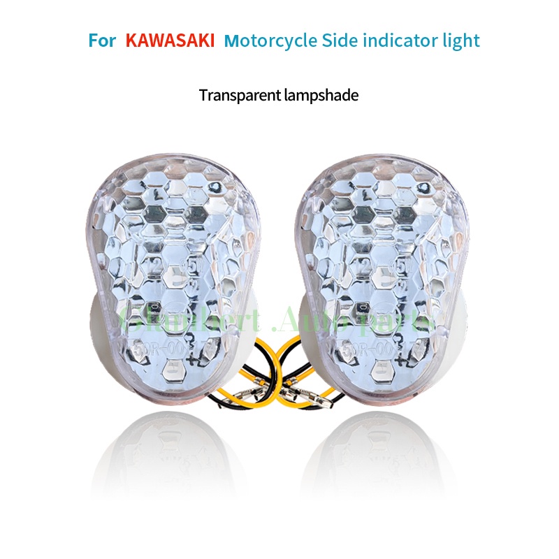 2PCS /set LED Motorcycle Signal Indicator Truck Side Lights Brake ...