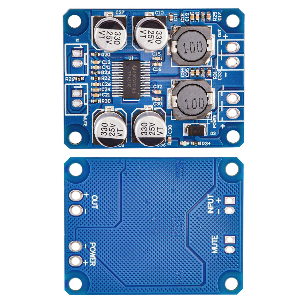 TPA3118D2 30W Mono Audio Receiving Power Amplifier Board Module ...