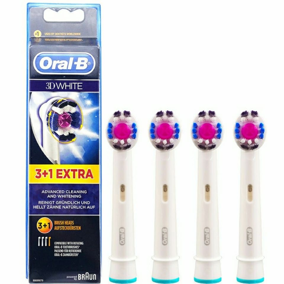 Oral-B EB18 3D Teeth Whitening Electric Toothbrush Replaceable Brush ...