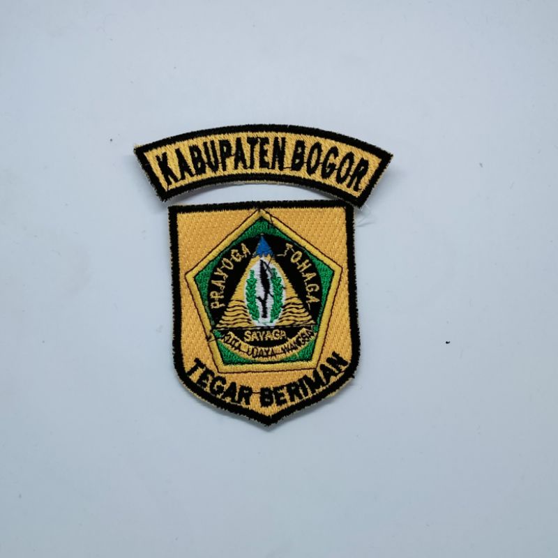 Bogor Regency Embroidery Logo Embroidery / Bogor Regency Logo / Bogor ...