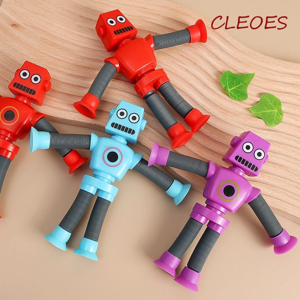 CLEOES Robot Pop Tubes Toy Puzzle Toy Creative DIY Interactive Joint ...