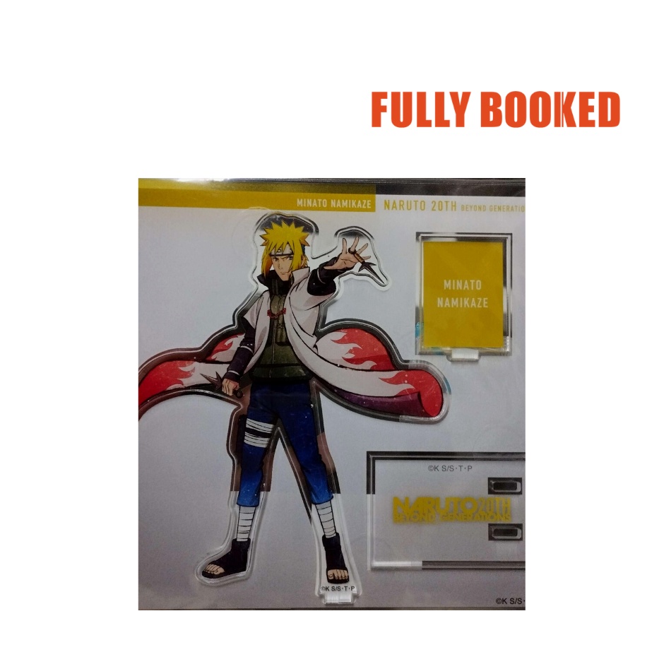 Naruto 20th Beyond Generations: Acrylic Stand Standing Version (Minato ...