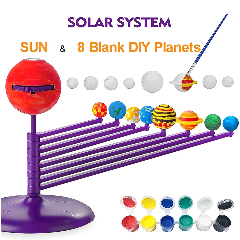 Planets Solar System - 8 Planets Model Educational Science Toy | Shopee ...