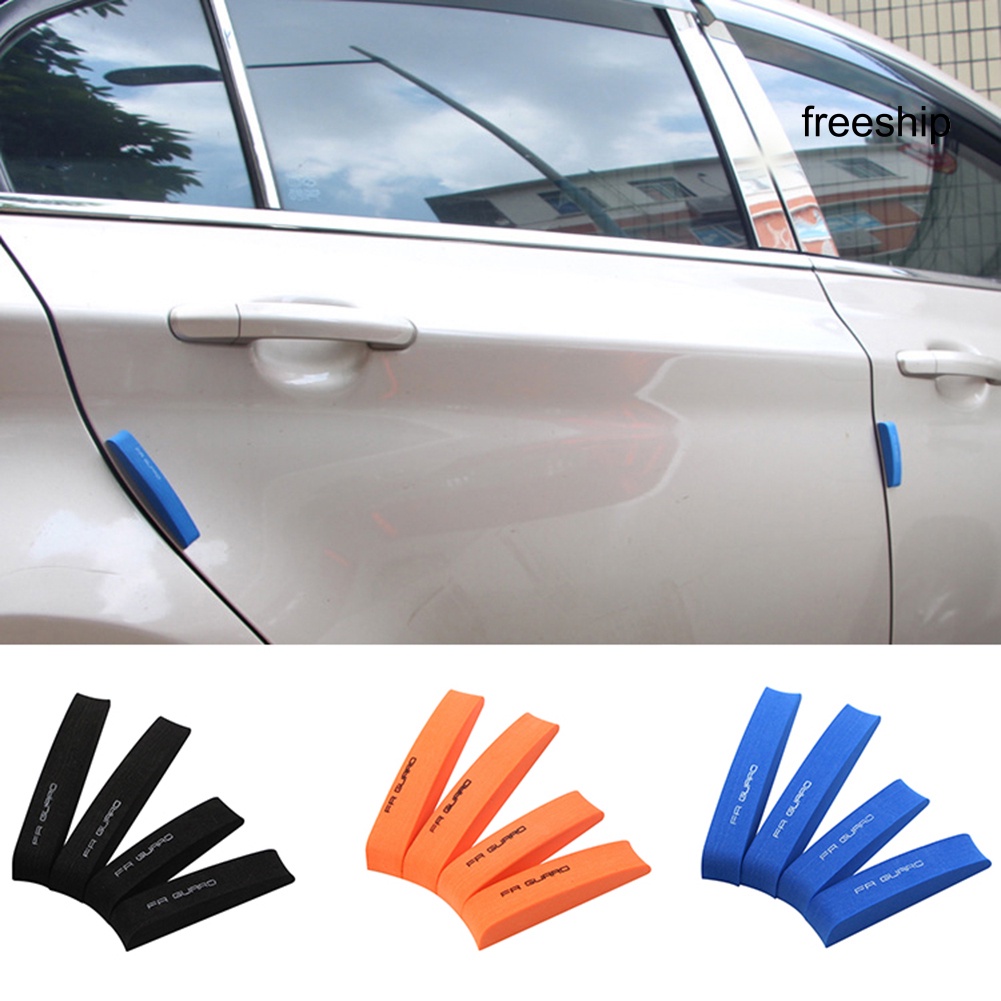 FPH 4Pcs EVA Foam Car Vehicle Door Edge Scratch Collision Guard Strip ...