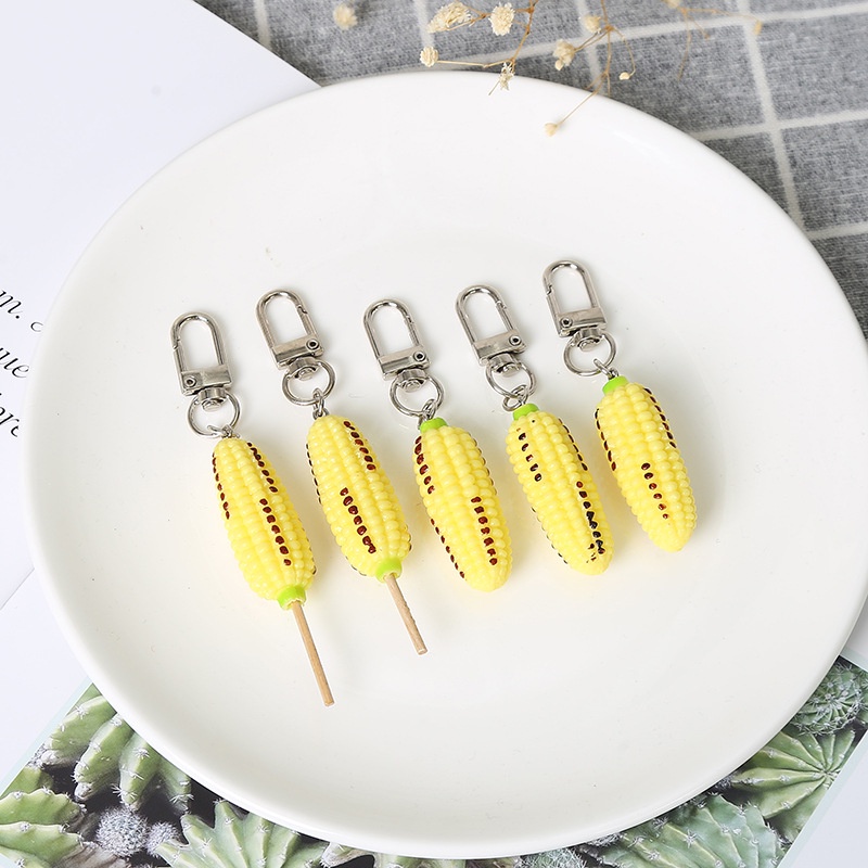Simulation Grilled Corn on the Cob Food Model Mini Corn Funny Food ...