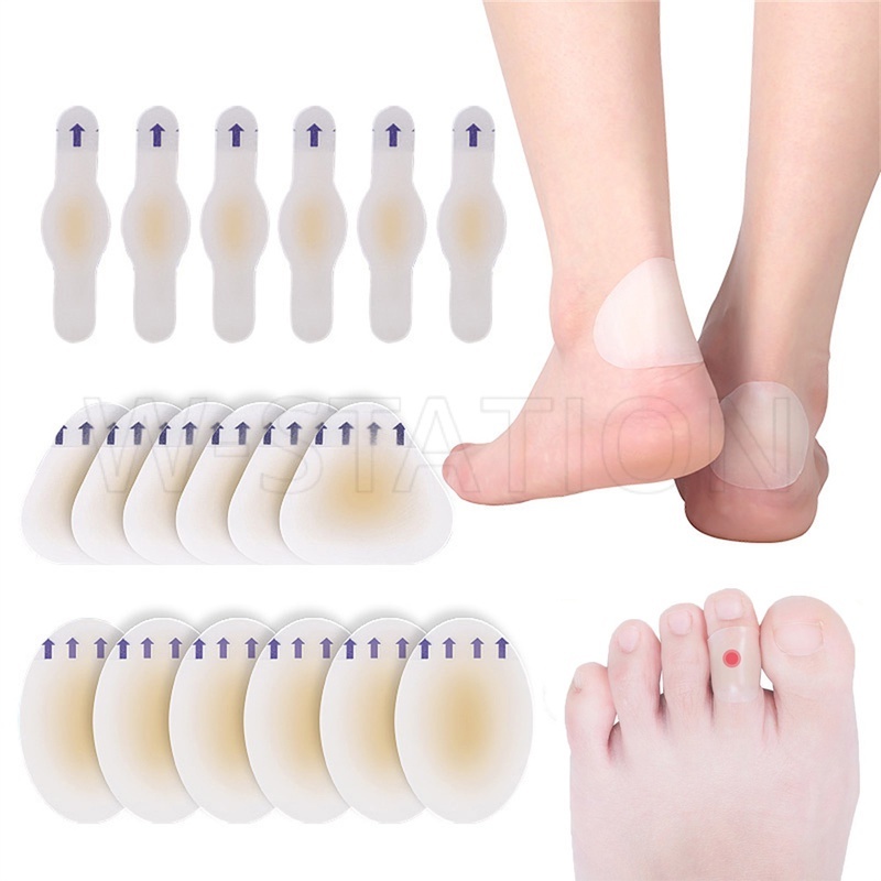 Self-Adhesive Anti-friction Gel Heels Protection Stickers / Comfortable ...