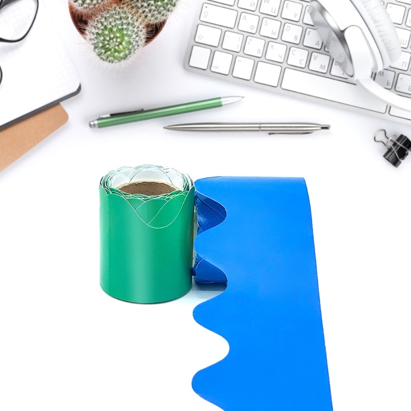 HL Scalloped Border Trim Paper Border Trim Colorful for Classroom ...