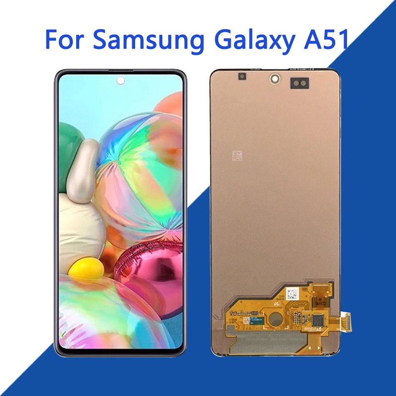 For Samsung Galaxy A51 LCD A515 A515F LCD Display Touch Screen Digitizer Replacement | Shopee ...