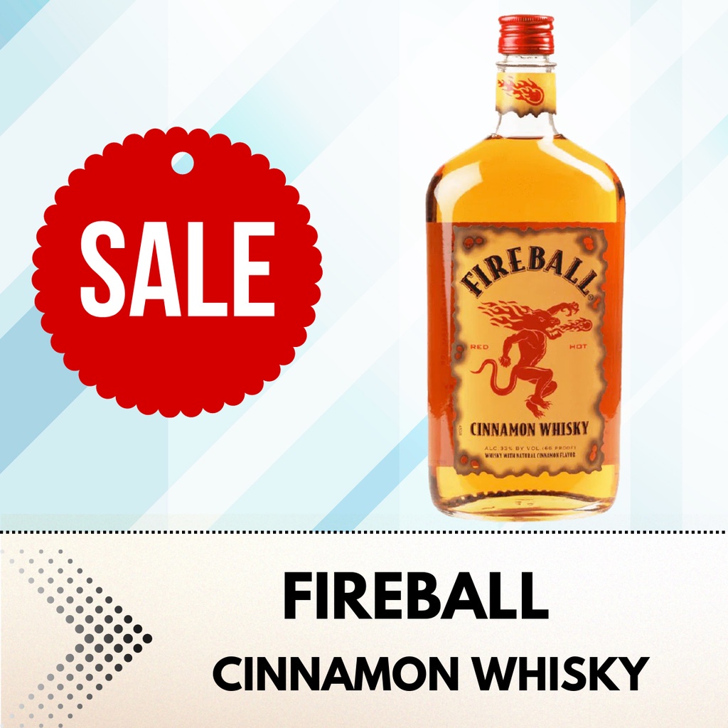 Fireball Cinnamon Whisky Liqueur 700ml - PRICE OFF! | Shopee Philippines