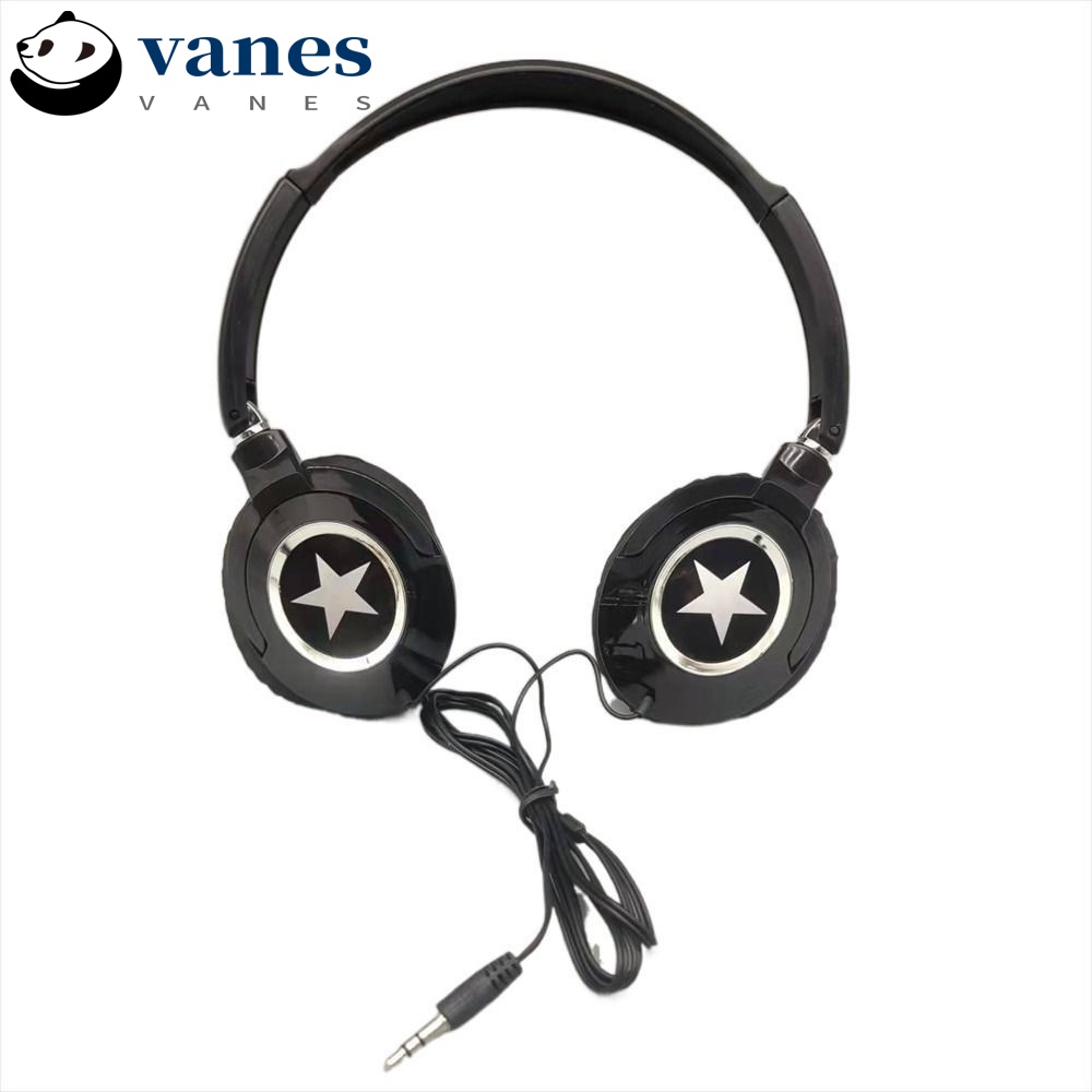 VANES Wired Headphones, HiFi Sound Adjustable Over Ear Headset, Sport ...