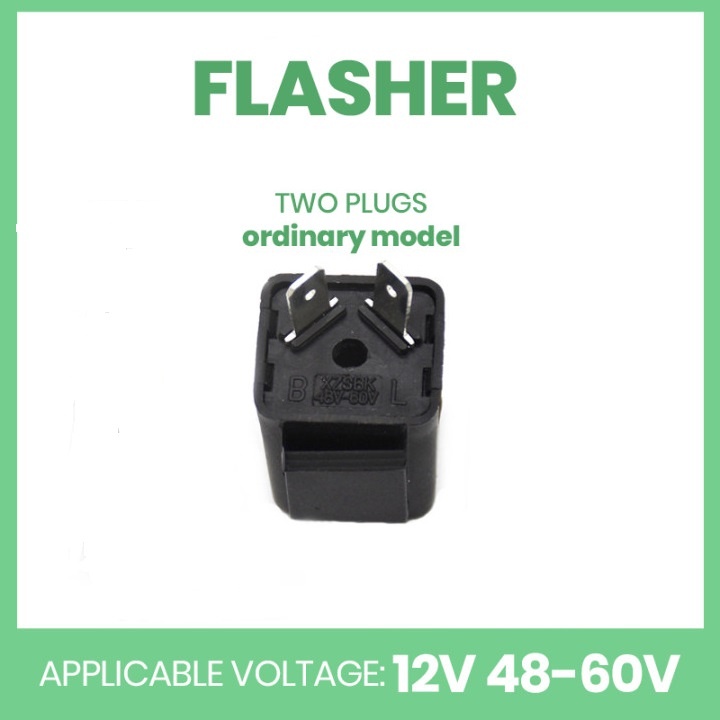 Ebike Flasher 12v Flasher 48-60v The buzzer flasher Relay Universal ...
