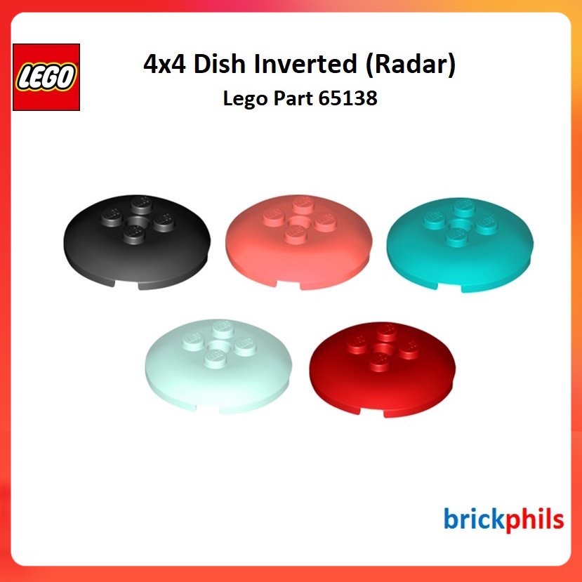 Lego Part 65138 4x4 Dish Inverted (Radar) | Shopee Philippines