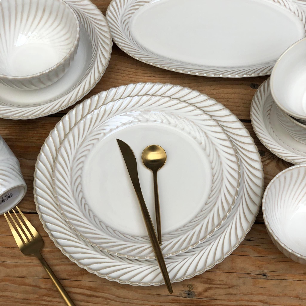 Almeo Ceramic Dinnerware Plate | Shopee Philippines