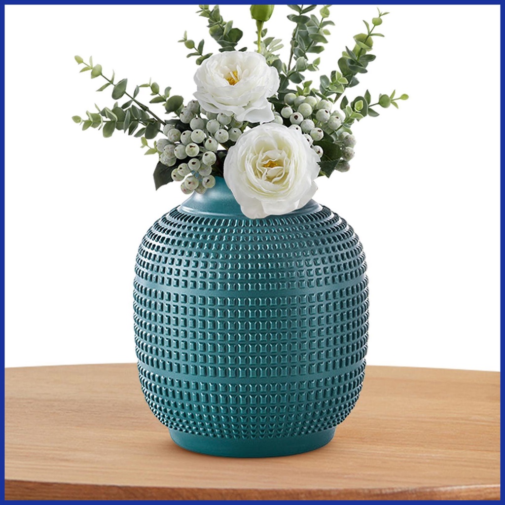 Ceramic Look Vase Nordic Style Centerpiece Unbreakable Vase Flower Vase ...