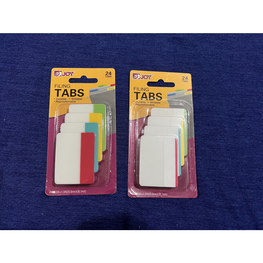 A-Mart Joy Filing Tabs Sticky Notes | Shopee Philippines