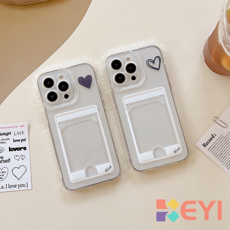 Samsung S21 S22 S23 Ultra Simple Love A14 A04S A04 A04E A54 a70 a11 Card Phone Case Note20/Plus ...