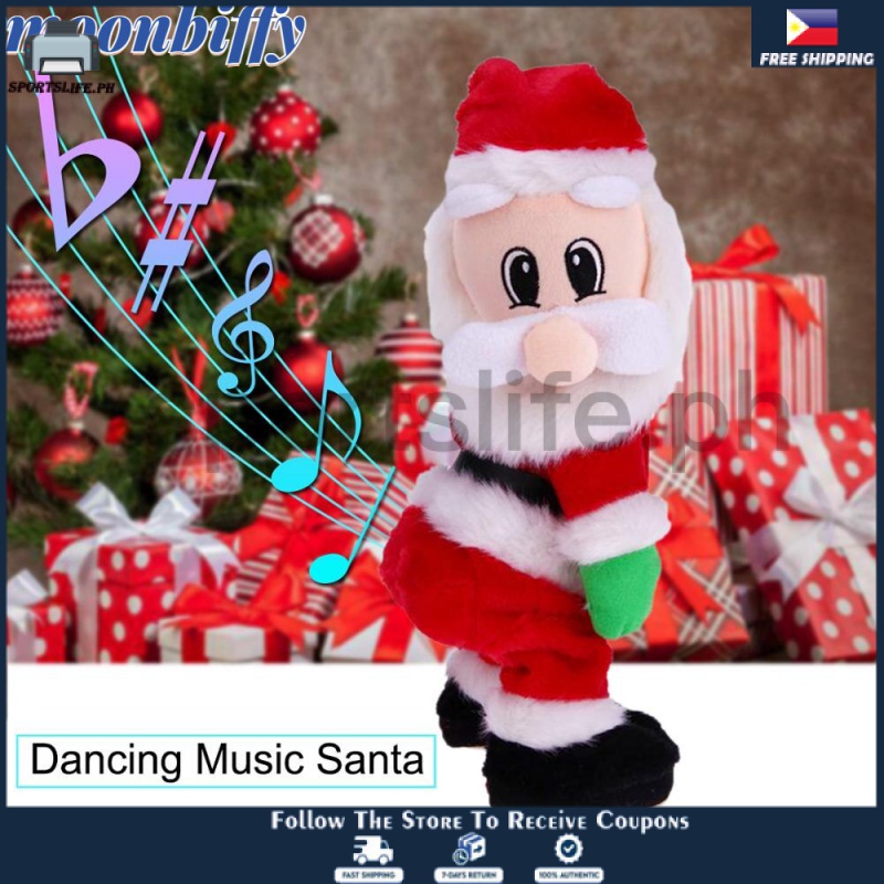 Christmas New Year 14 inch Musical Electric Twerk Singing Dancing Santa ...
