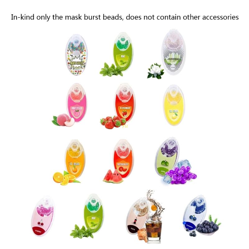 YU Summer Popping-Capsule Balls Ice-Mint Flavor Cigarettes Burst Beads ...