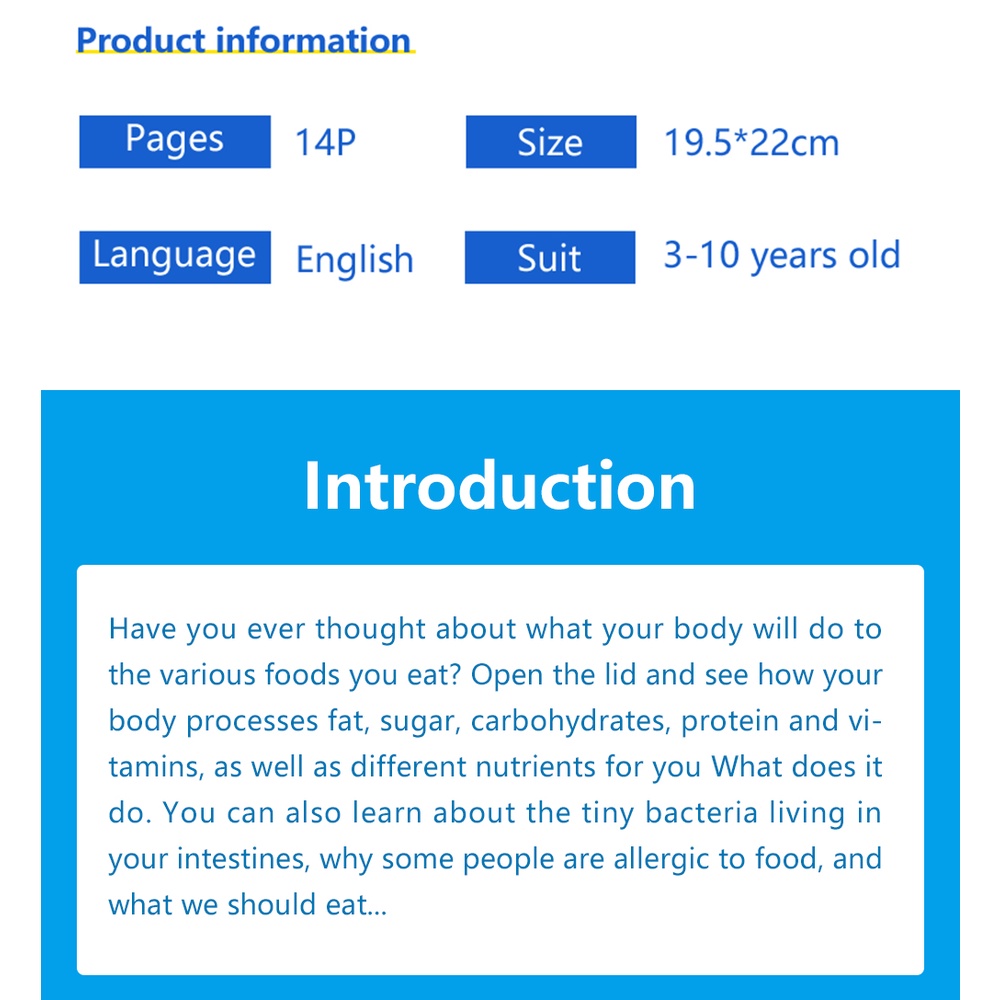 Usborne Look Inside What Happens When You Eat English 3D Flap Picture ...