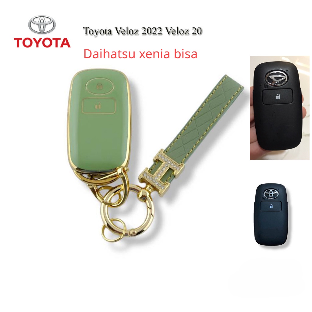Daihatsu all new xenia bisa car key cover holder shell for Toyota Veloz ...
