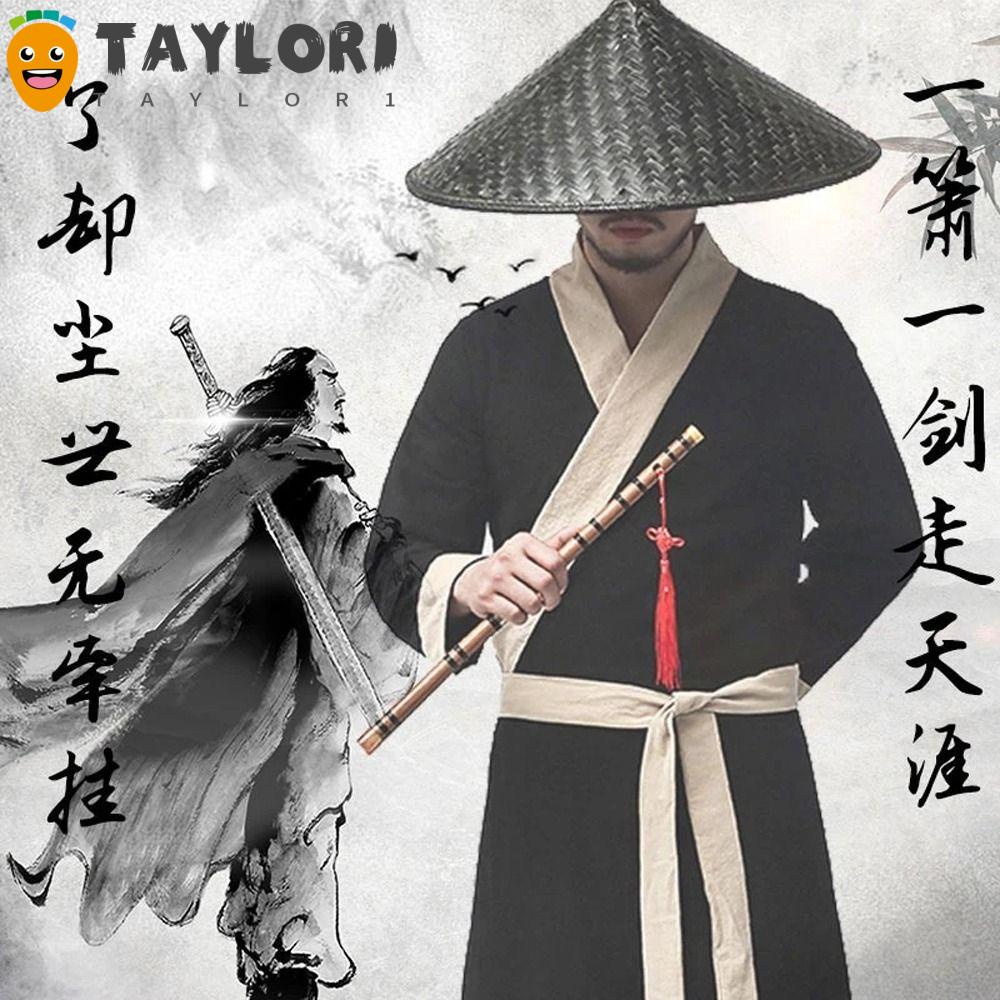 TAYLOR1 Bamboo Rattan Hats Summer Hat Caps Adjustable Women Sun Hats ...