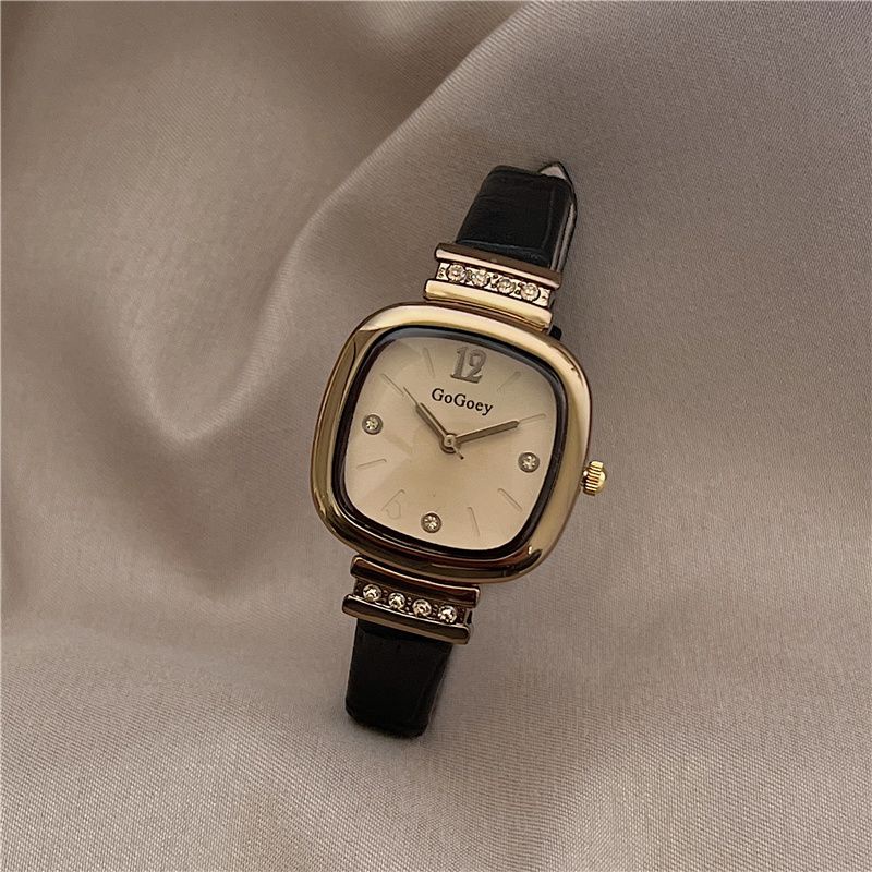 2025 New Style Ladies Watch Female ins Style French Niche Retro Classy ...