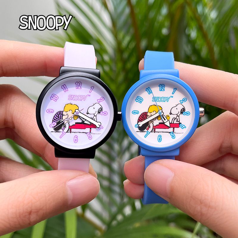 ($Most Popular $)SNOOPY SNOOPY watch female student fashion cartoon ...