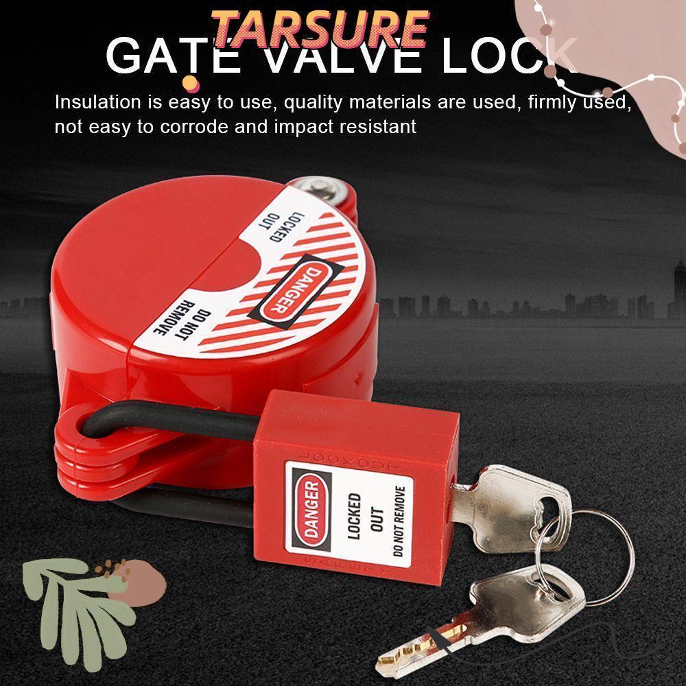 TARSURR Valve Locking Disc CYLINDER Tank Tank Gas Gate Valve Valve ...