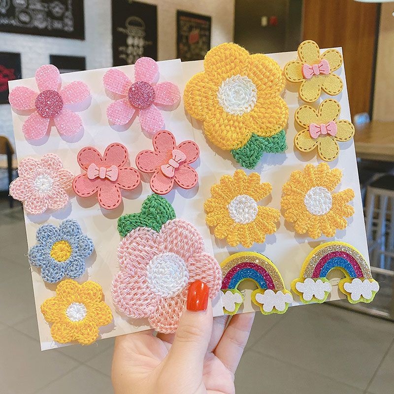 Korean Cartoon Magic Patch Hair Velcro Pad Magic Paste Bangs Sticky ...