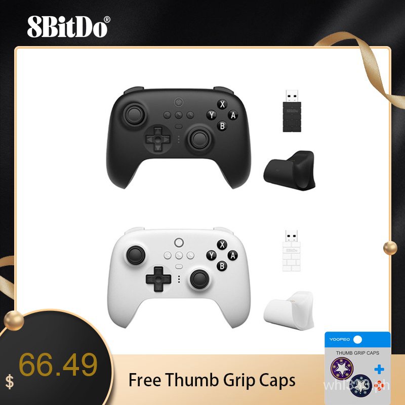 8Bitdo Ultimate Bluetooth Controller with Charging Dock Wireless Gamepad with Hall Effect ...