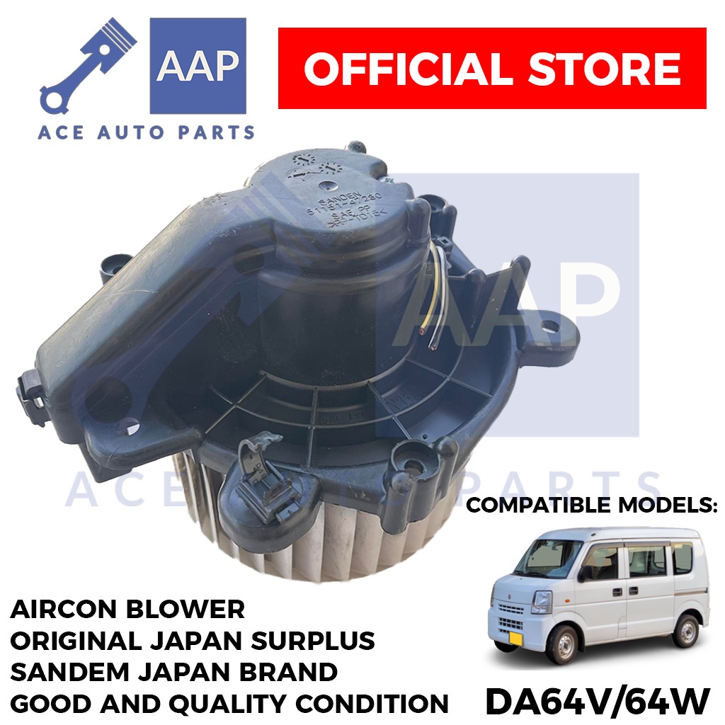 Suzuki Transformer DA64 DA64V DA64W Van Wagon Aircon Blower Japan ...