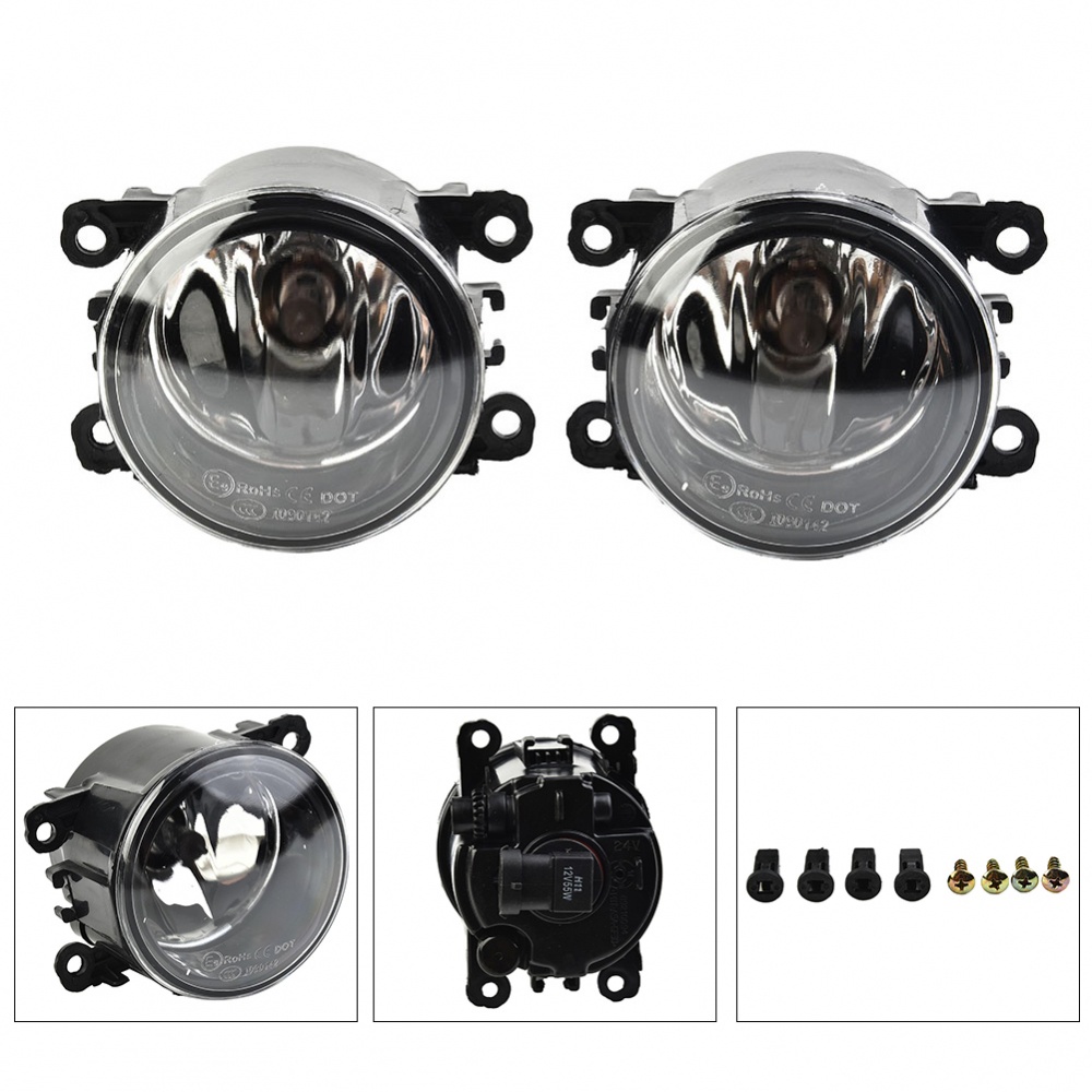 Fog Lights Parts ABS 55W Replacement Set For Suzuki SX4 Swift Jimny ...