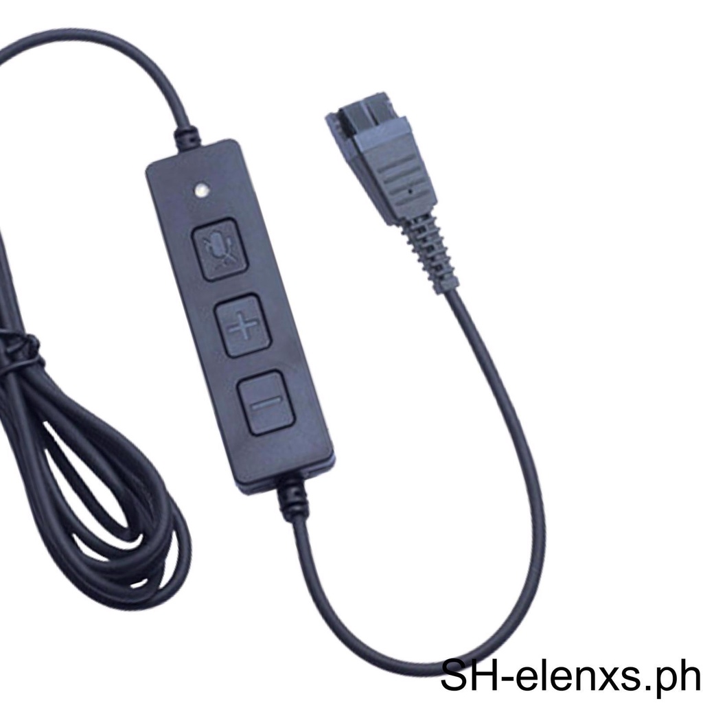 Headset Quick Disconnect Qd Connector to USB Plug for Jabra | Shopee ...