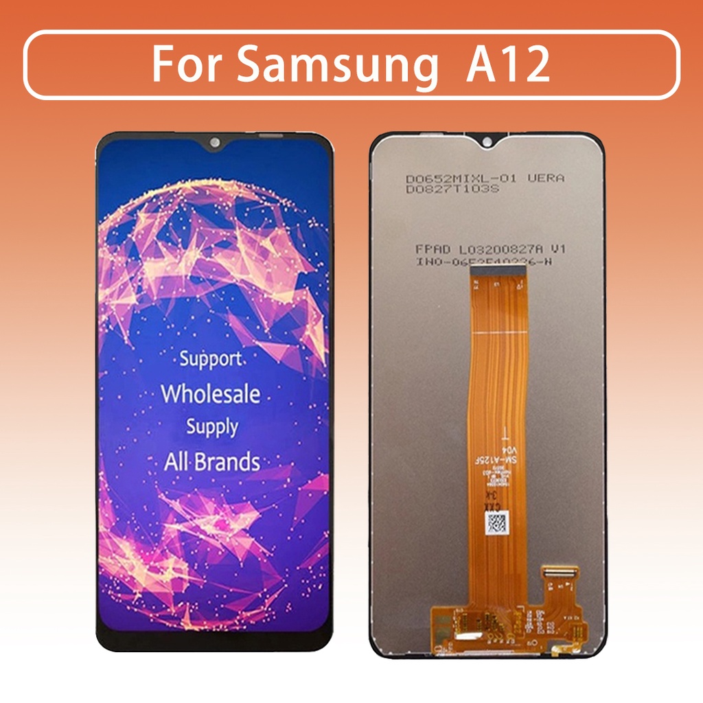 For Samsung Galaxy A12 LCD A125 A125F A125M Display Panel Screen Repair ...