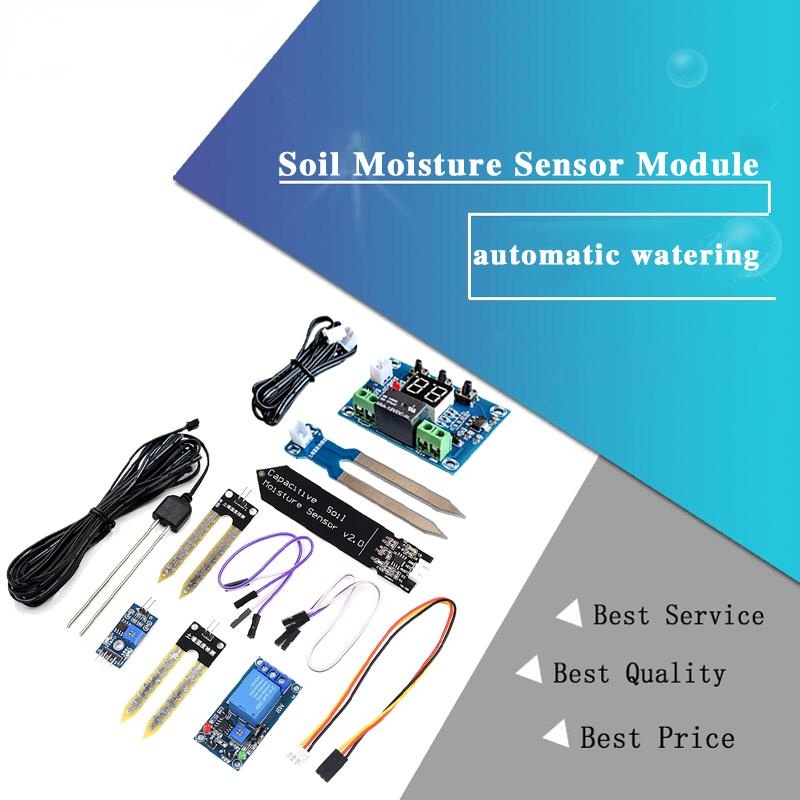 Capacitive Soil Moisture Sensor Module / Soil Humidity Digital Display ...