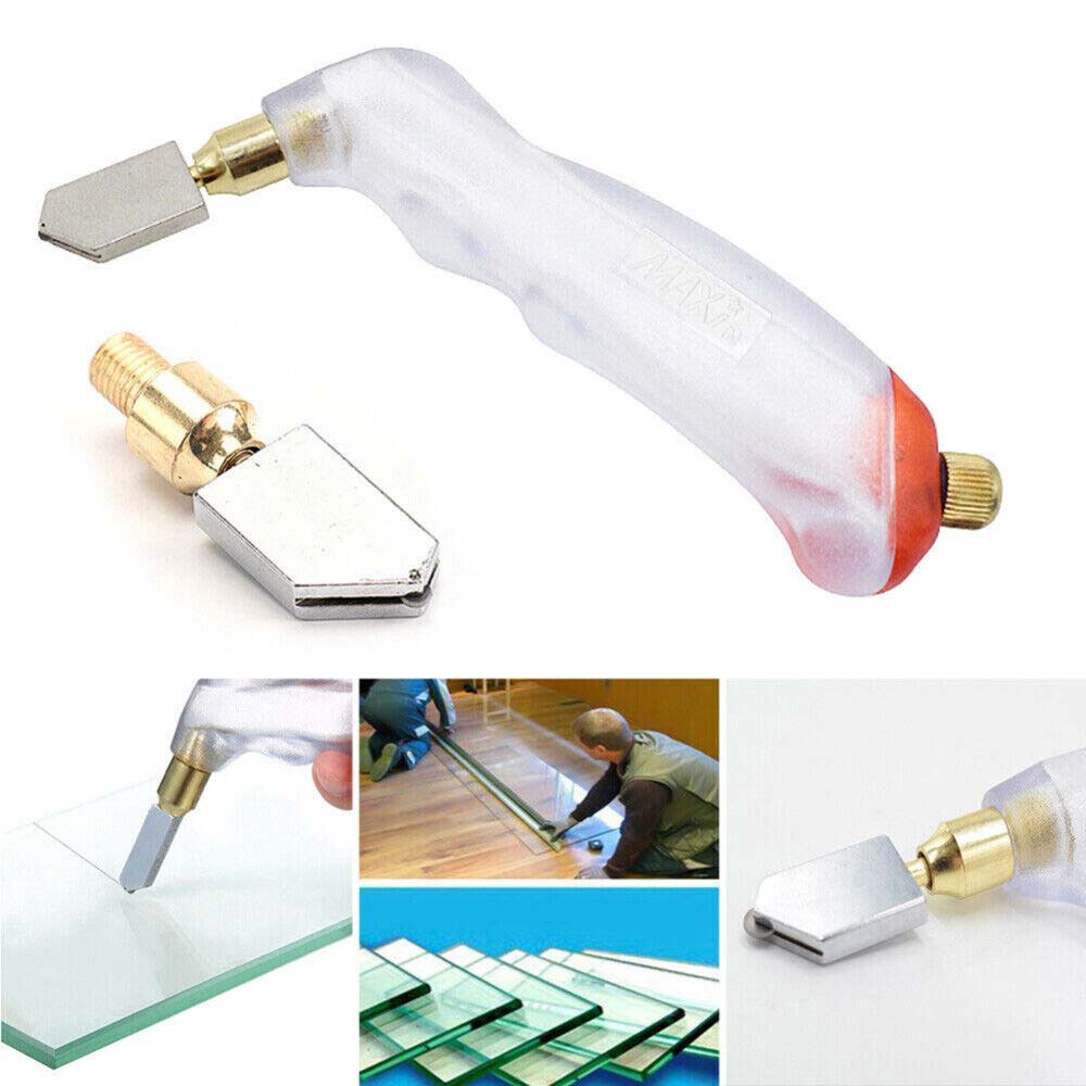 Professiona Stained Glass Cutting Tool Pistol Grip Oil Glass Diamond ...